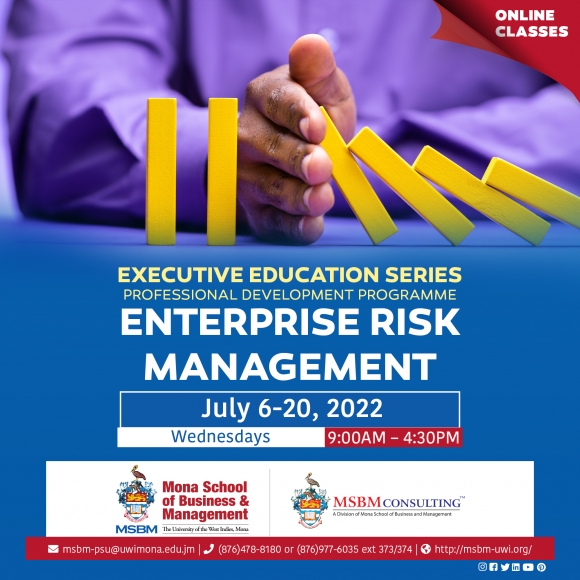 MSBM Executive Education Series: Enterprise Risk Management | Mona ...