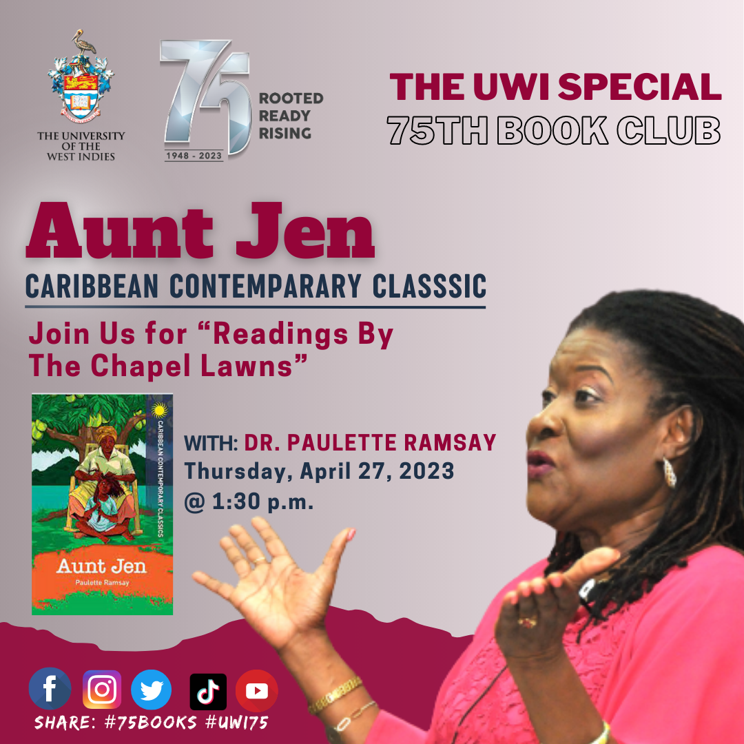 The UWI Special 75th Book Club with Dr. Paulette Ramsay: Aunt Jen ...