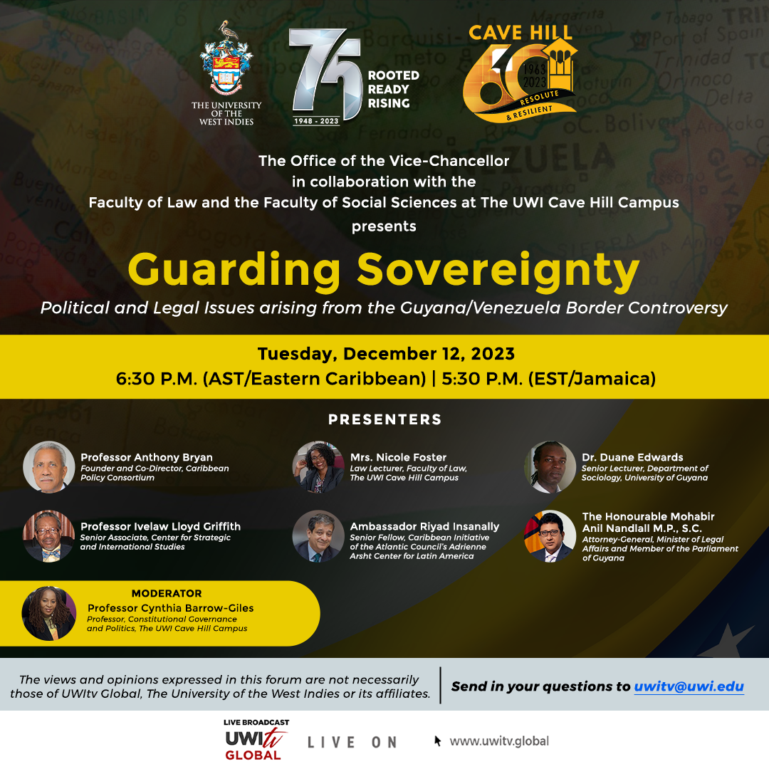 Vice-Chancellor's Forum: Guarding Sovereignty | The University of the ...