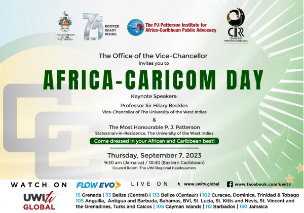 Invitation to Africa-CARICOM Day | The University of the West Indies ...