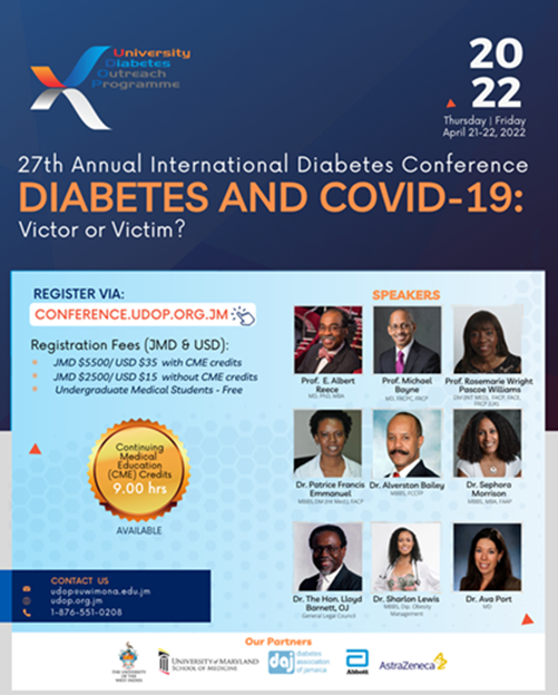 The 27th International Diabetes Conference | The University of the West ...