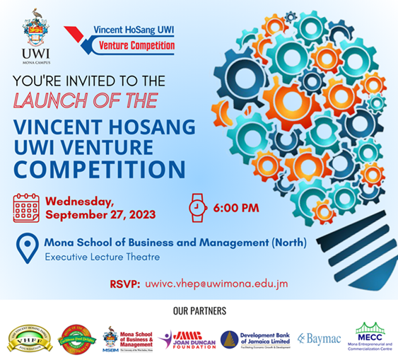 The Launch of the Vincent HoSang UWI Venture Competition | The ...