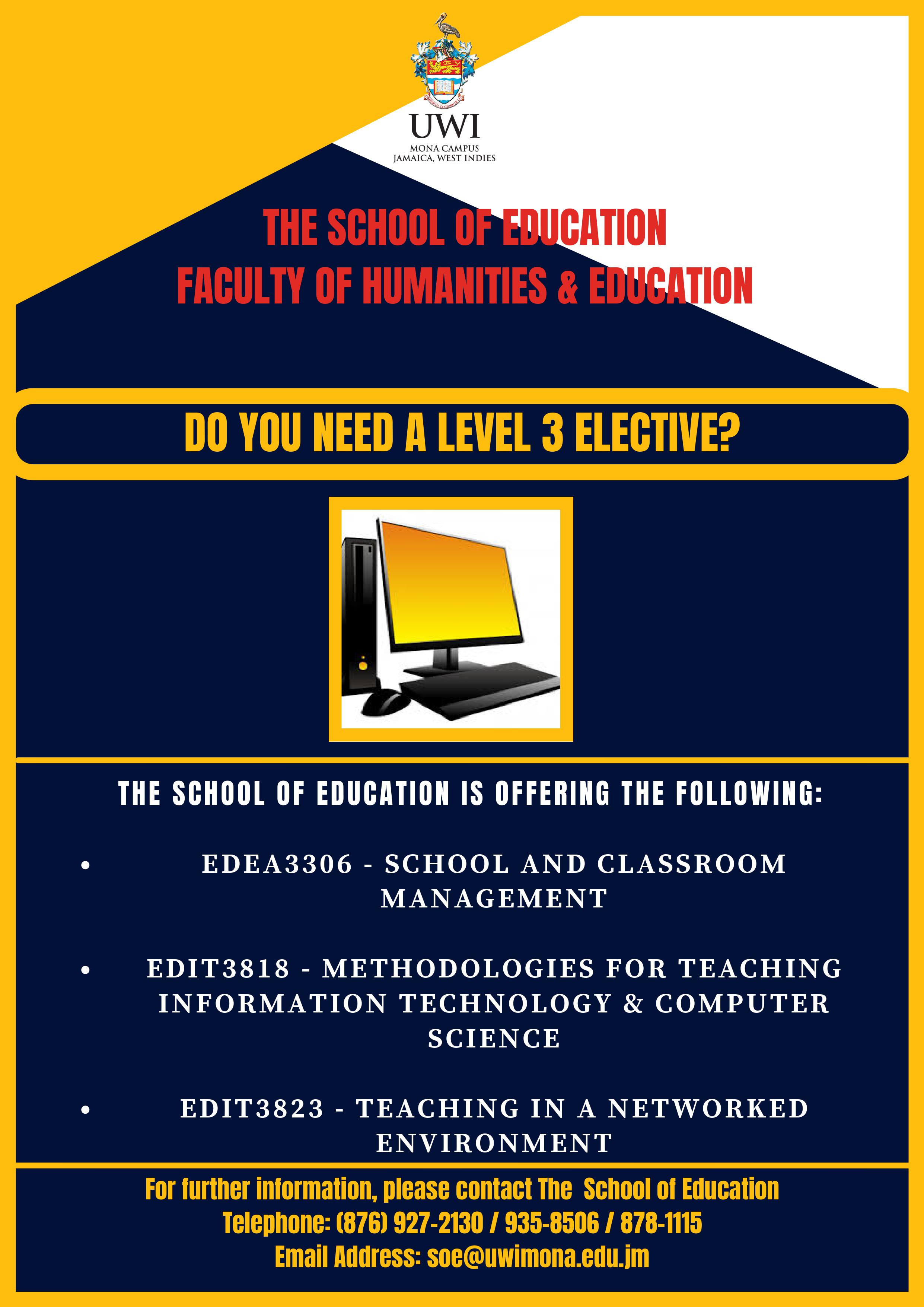 Undergraduate Programmes | School of Education
